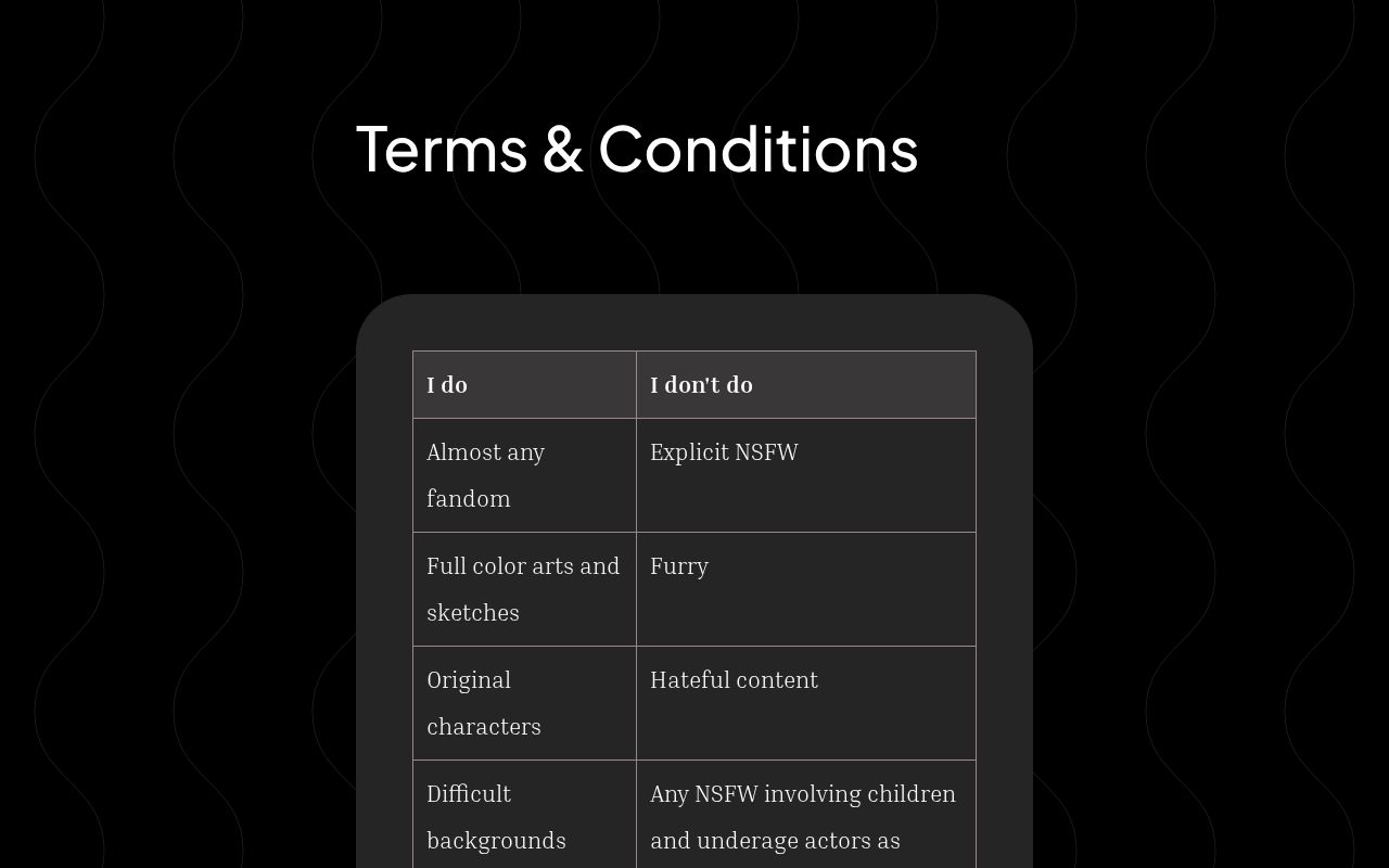 Terms & Conditions